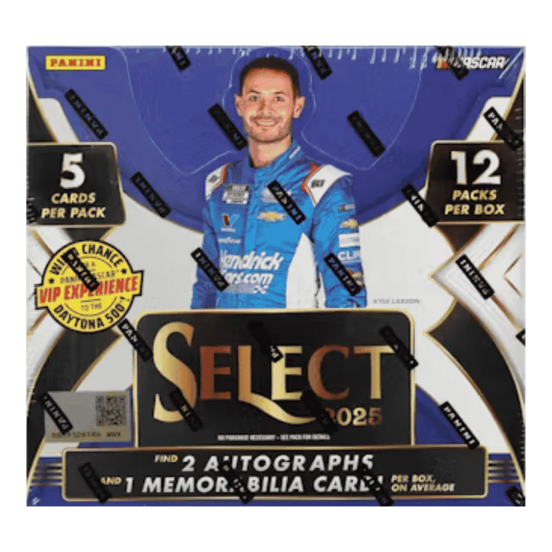 2025 Panini Select Nascar Racing Hobby Box – Fan Cave