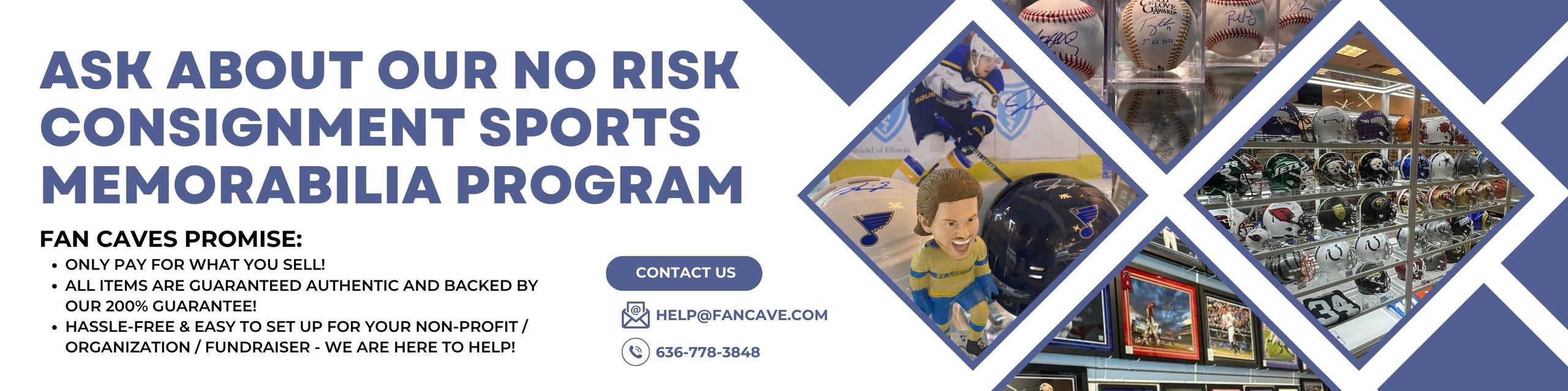 Fan Cave is the premier sneaker, hat and sports memorabilia boutique.
