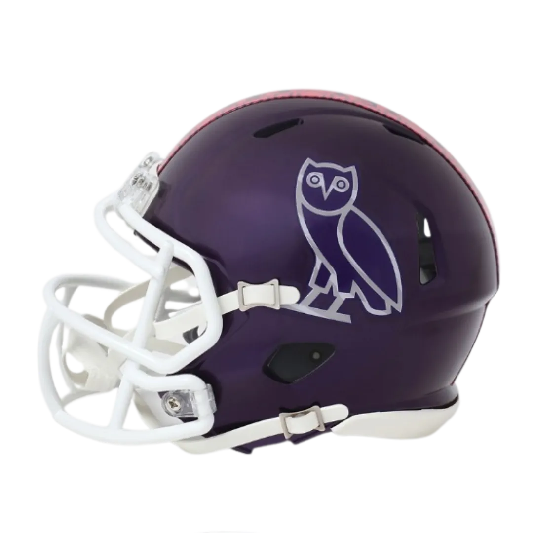 OVO x Riddell Super Bowl LVIII Mini Football Helmet – Fan Cave